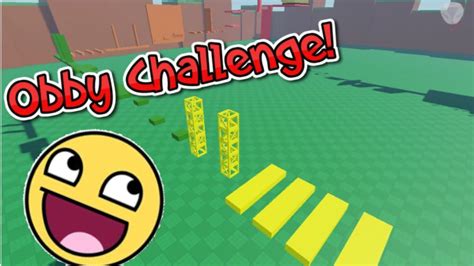 Obby Challenge Roblox