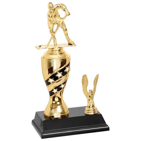 10 Trophy With Cup Riser And Trim Your Choice Of Trophy Figure 7s2510 Advantage Awards
