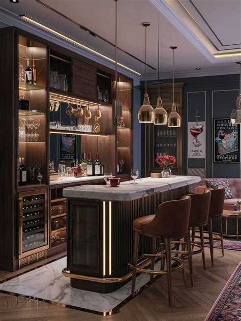 Pinterest In 2025 Modern Home Bar Bars For Home Bar Lounge Room