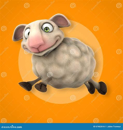 Fun Sheep Stock Illustration Illustration Of Scotland 67462616