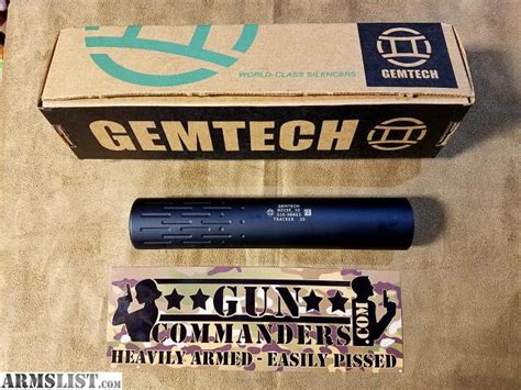 Armslist For Sale Gemtech Tracker™ 30 Cal Suppressor