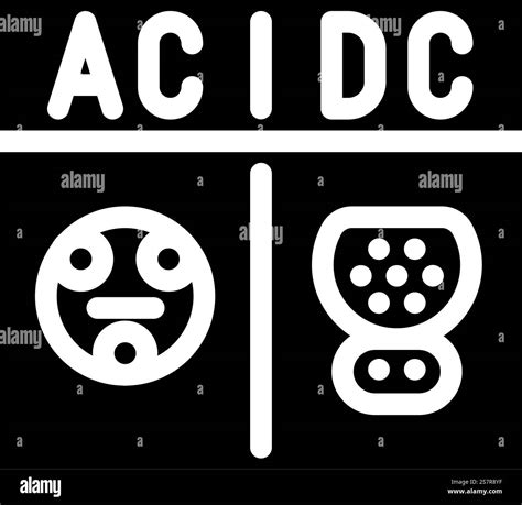 Ev Charger Types Electric Glyph Icon Vector Ev Charger Types Electric