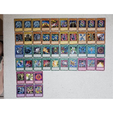 Deck Kaiba Piramide De Luz Dragão Branco De Olhos Azuis Orica Shopee