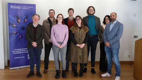 Prof Tom Crick Chief Scientific Adviser Visits Sheffields Centre For Machine Intelligence