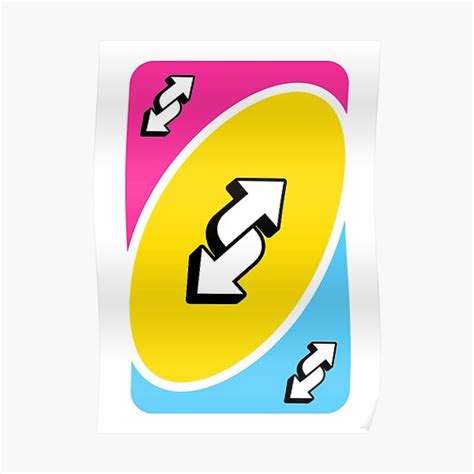 Lgbtq Uno Reverse Card Pansexual Poster For Sale By Marsh Mall0ws