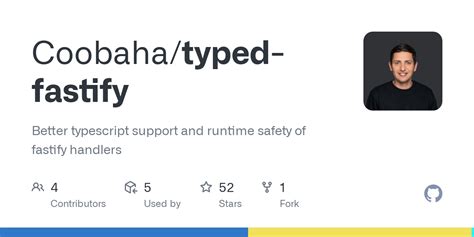 Github Coobahatyped Fastify Better Typescript Support And Runtime
