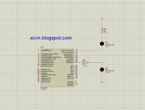 BÀi 1 ChỚp TẮt Led Pic16f887 Xc8 Lập Trình Pic