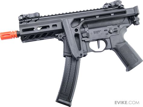 Sig Sauer Proforce Sportline Mpx K Airsoft Aeg Smg Color Black Gun Only Airsoft Guns