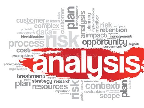 Analysis Word Cloud Stock Illustration Illustration Of Corporation 205281465
