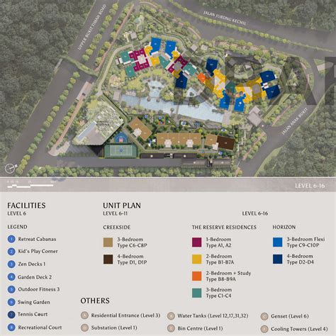 The Reserve Residences Floor Plan Siteplan And Unit Layout