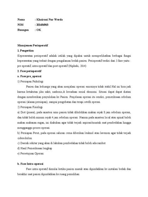 Tugas Ok Khairani Nur Werda Pdf