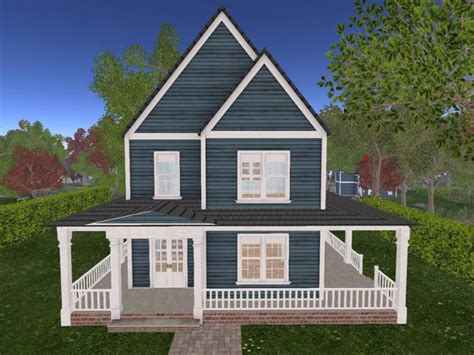 Second Life Marketplace Lh Trad Contcant Wrap Around Porch Sunroom Mp3ap