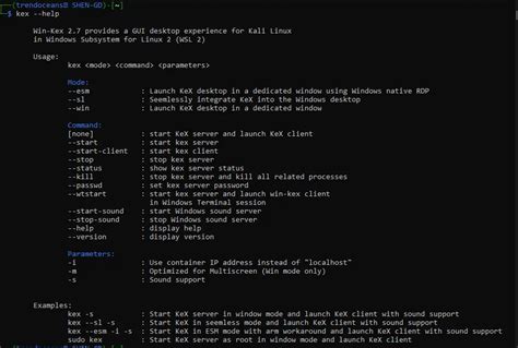 How To Install Gui Win Kex For Kali Linux In Wsl2 Trend Oceans