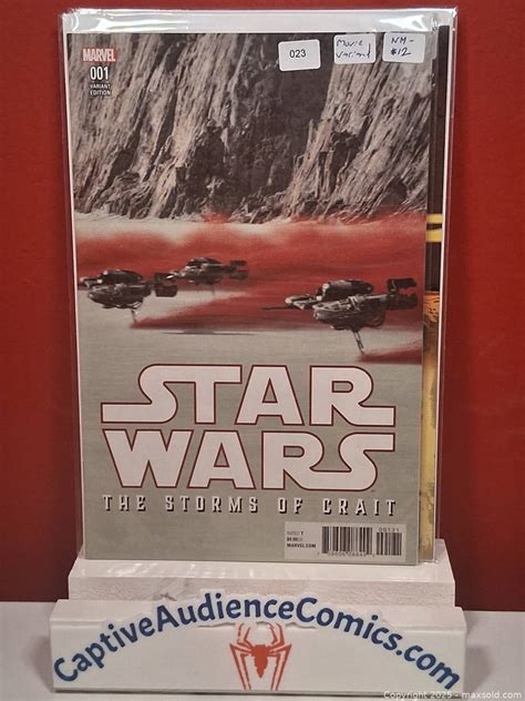 Star Wars The Storms Of Crait 1 Movie Variant Comic Maxsold