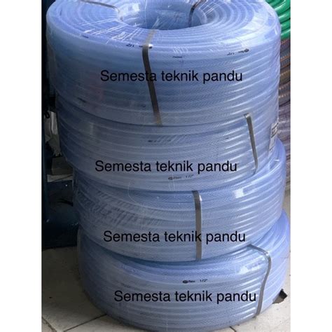 Jual Selang Air Nilon Ukuran 1 Inch 50 Meter Roll Shopee Indonesia