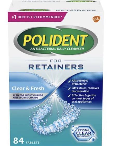Can I Use Polident Tablets In Ultrasonic Cleaner For Trays R Invisalign