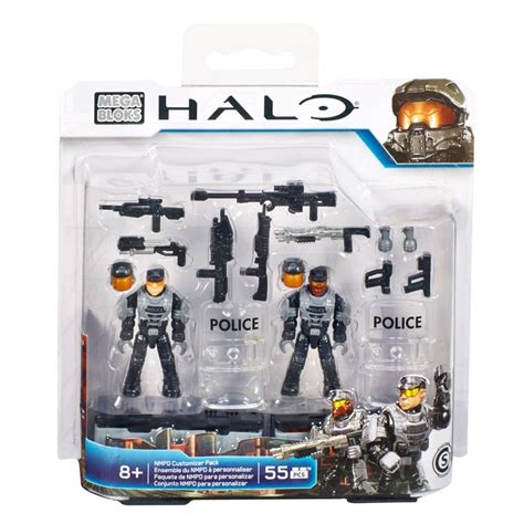 2015 Halo Mega Bloks Nmpd Customizer Pack Halo Mega Bloks Mega Bloks