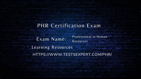 Phr Certification Exam Dumps Pdfpdf