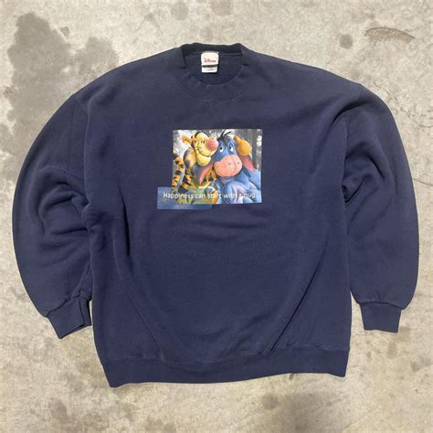 Vintage Disney Eor Faded Crewneck Depop