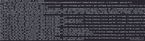 K8s 集群节点状态显示notready问题处理failed To List V1csidriver Csdn博客