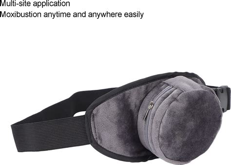 Buy Moxa Cloth Cover Heat Insulation Widened Hook Loop Moxibustion Bag Good Air Permeability