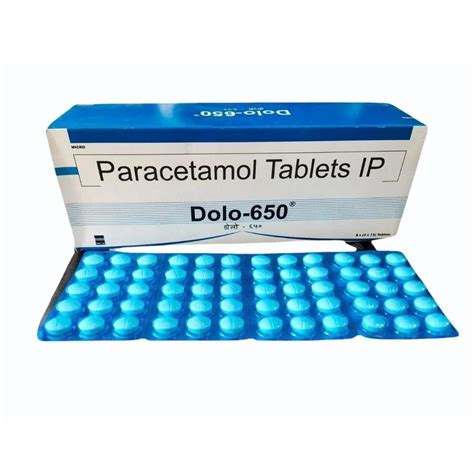 650mg Dolo Paracetamol Tablets At ₹ 500box Dolo Tablets In Nagpur