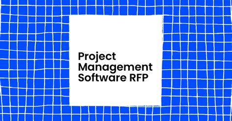 How To Write A Project Management Software Rfp