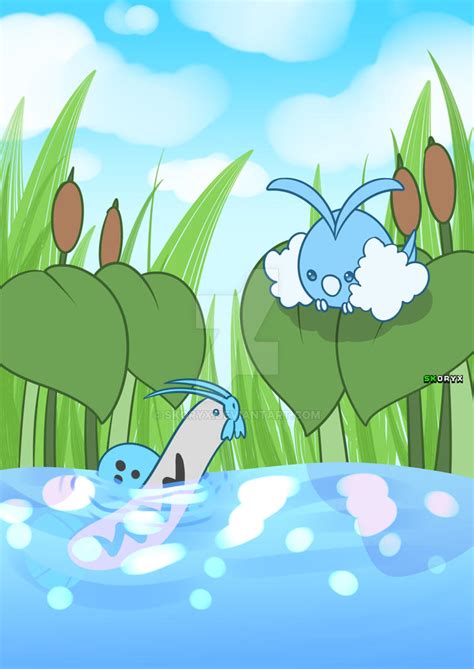 Barboach And Swablu By Skoryx On Deviantart
