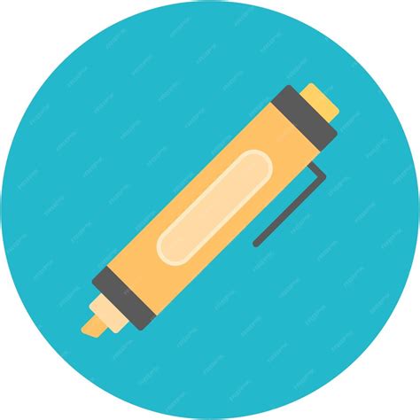 Premium Vector Marker Vector Illustration Style