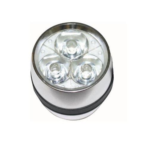 Sunlite 15v Fl3d 3lux Led Black Flashlight Bulbamerica