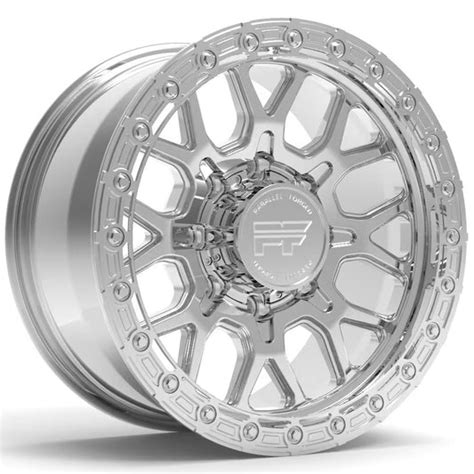 18x9 8 Lug Simulated Beadlock Parallel Forged