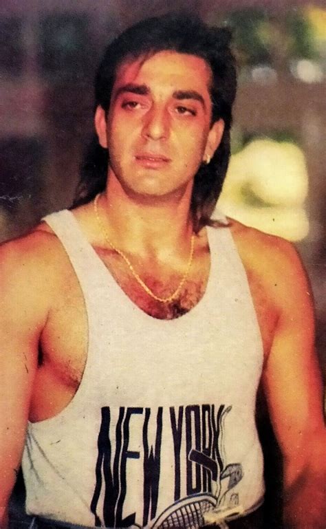 Shirtless Bollywood Men Sanjay Dutt 90s Hotness