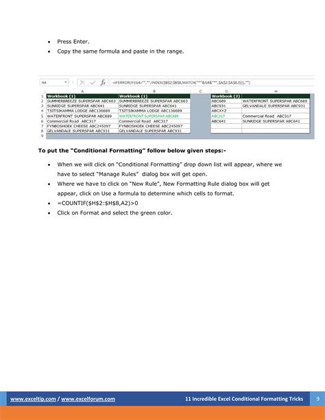 Download 11 Incredible Excel Conditional Formatting Tricks Pdf