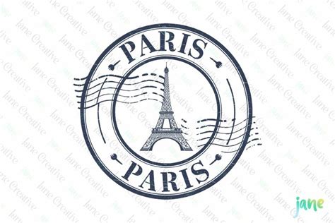 Paris Passport Stamp