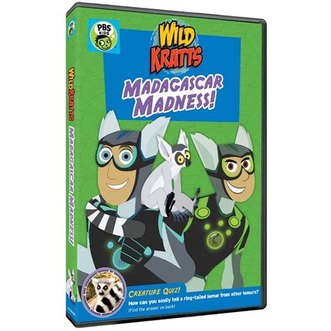 Wild Kratts Madagascar Madness Dvd Splatoon Box Art