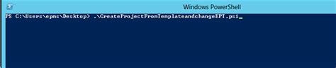 Create A Projectserver Ps2010 Ps2013 Project From A Template And