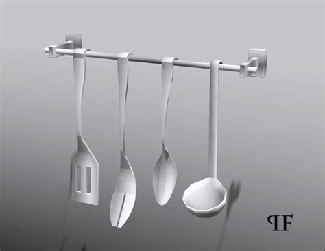 Second Life Marketplace Spoon Rack 001