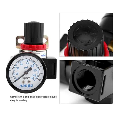 Br3000 G38 Regulador De Presión G38 Compreso Grandado