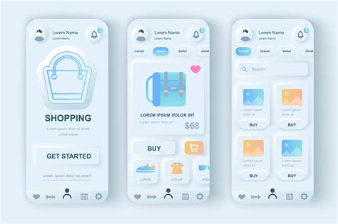Online Shopping App Ui Design Behance Netgal