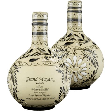 Grand Mayan Logo Grand Mayan Extra Aged Anejo Tequila Total Wine