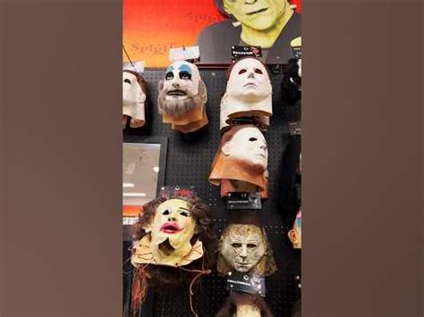 Spirit Halloween Masks 💀 Youtube