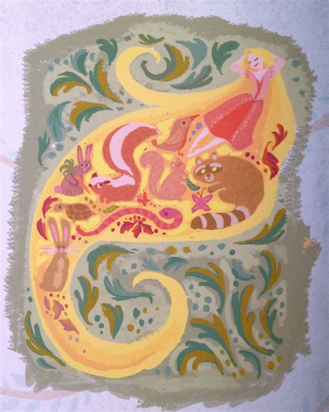 Rapunzel Concept Art Claire Keane