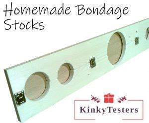 Diy Bondage Stocks Howto Guide Kinky Testers
