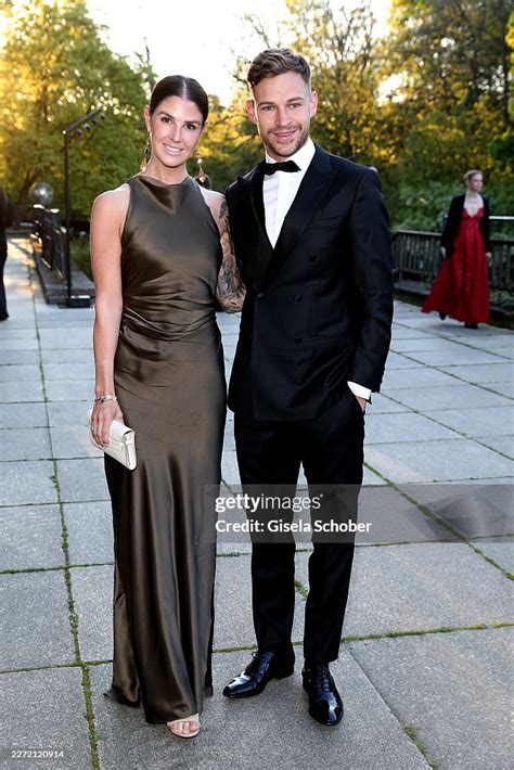 Lina Kimmich And Fc Bayern Soccer Player Joshua Kimmich During The