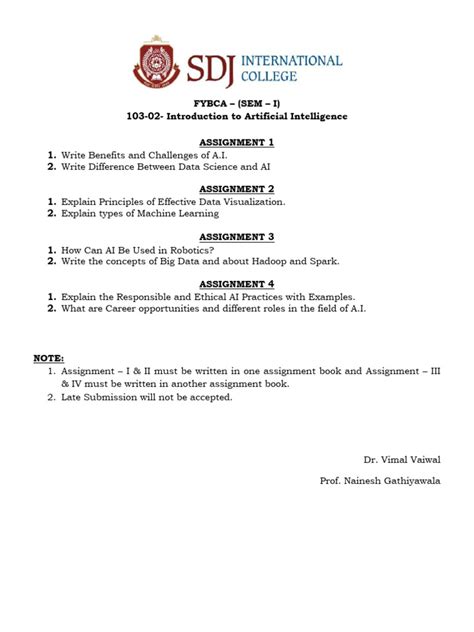 Ai Assignment Pdf