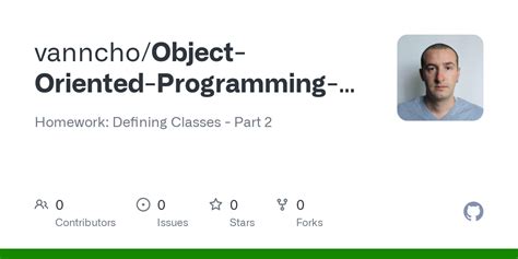 Github Vannchoobject Oriented Programming Defining Classes Part 2 Homework Defining Classes