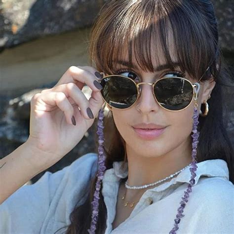 Pearlada 18k Gold Eyeglass Chain Sunglasses Strap Holder Reading