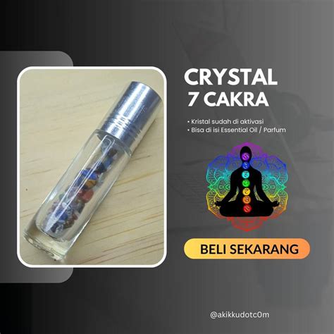 Crystal 7 Cakra In Bottle Shop Tokopedia
