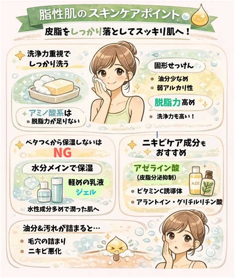 “肌質別“スキンケアのポイント｜こた スキンケア薬剤師