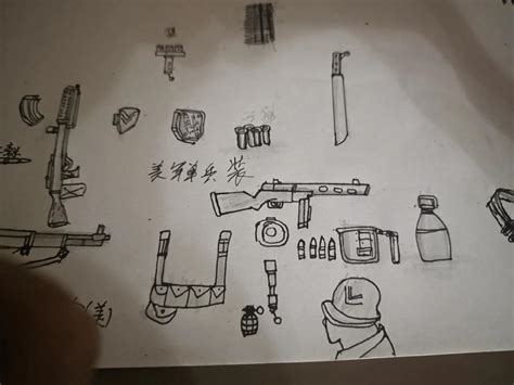 机关枪儿童简笔画11张几塔之家